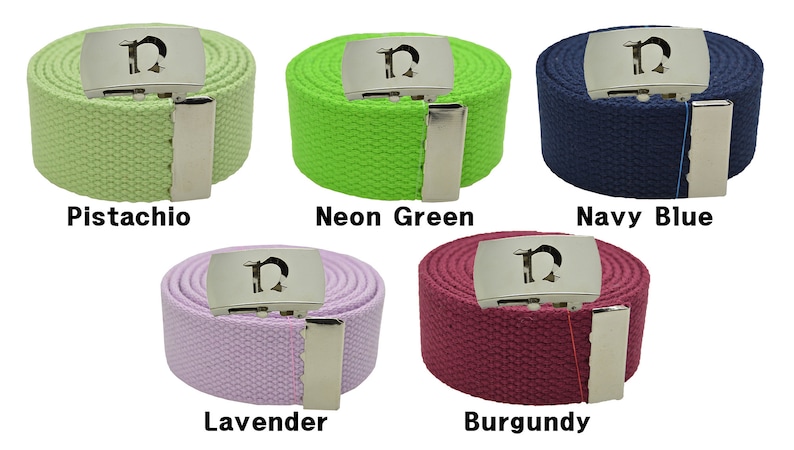 48546072 Canvas Military Web Belt & - Etsy