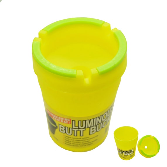 2 jumbo butt bucket ashtray cigarette extinguishing car cup ash holder portable store