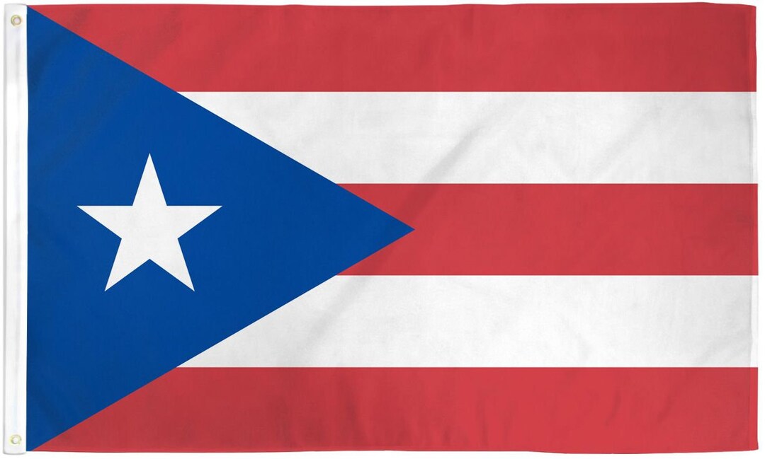 Puerto Rico Polyester Flag 3x5 Feet Indoor Outdoor Flag - Etsy