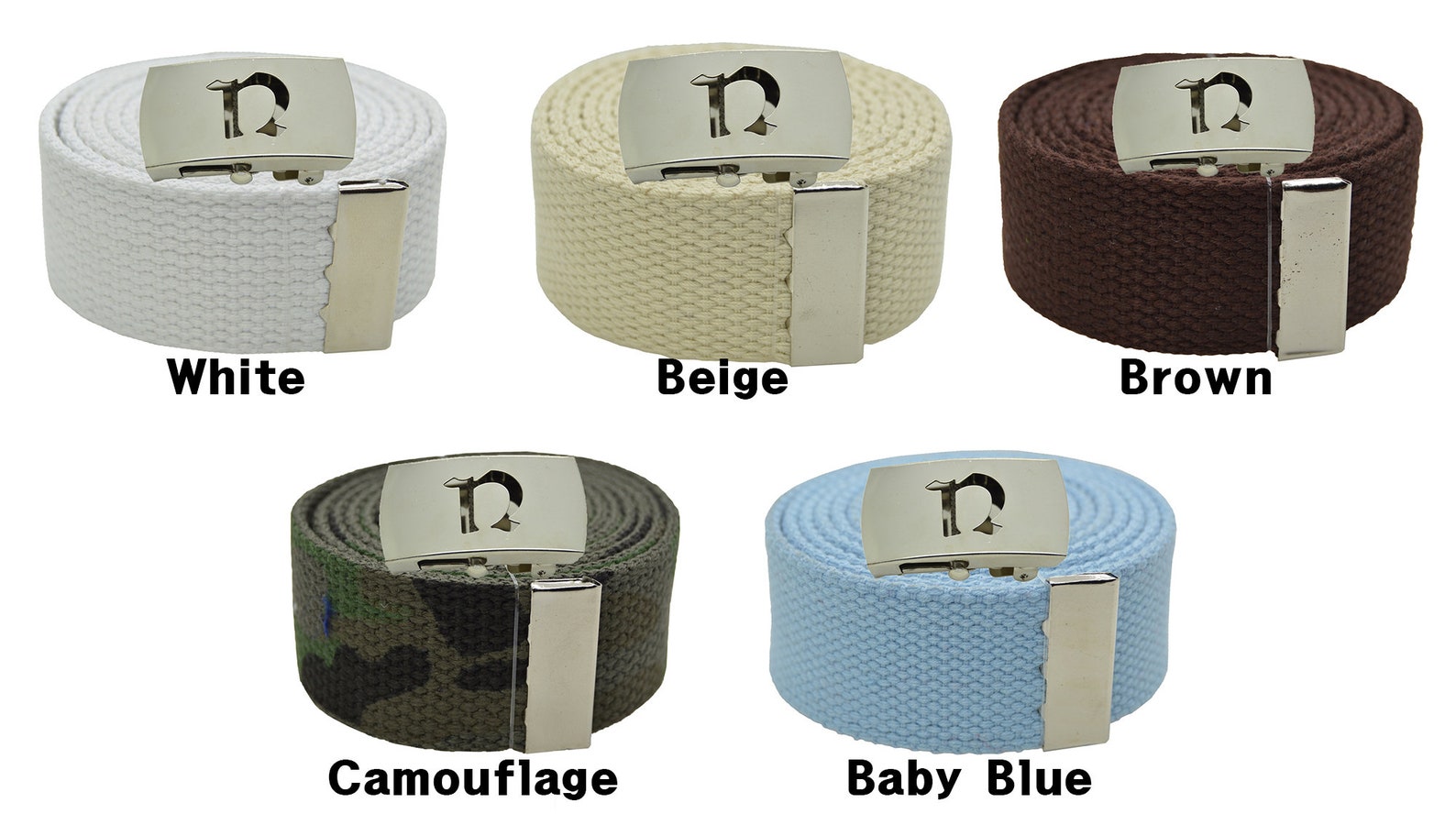 48546072 Canvas Military Web Belt & - Etsy