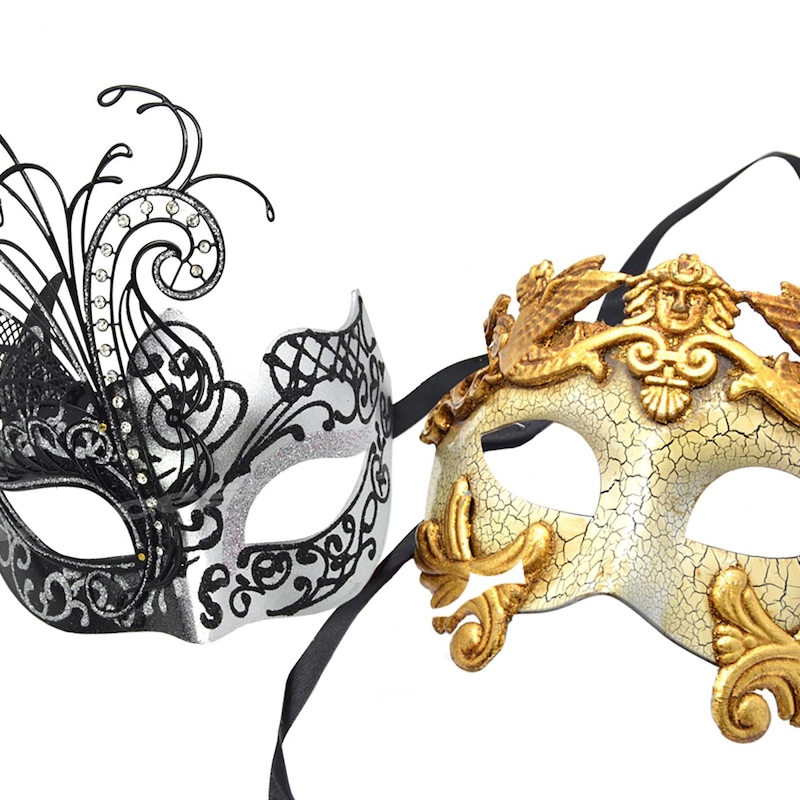 Couples Masks - Etsy