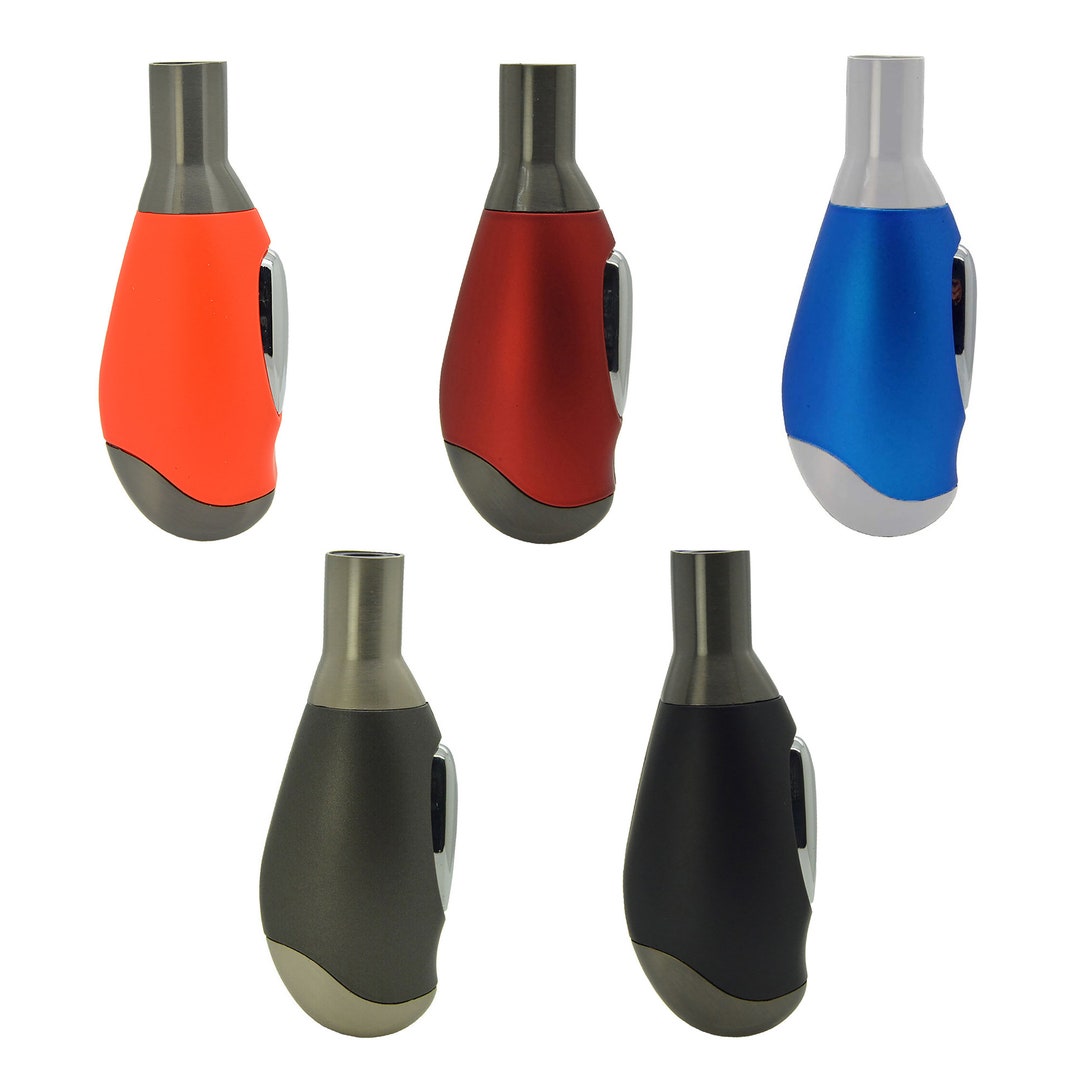 Scorch Torch Butane Satin Finish Stainless Steel One Refillable Lighter ...