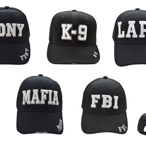 Embroidered POLICE FBI CIA Coroner Csi Dea Ems Emt Fdny K-9 Lapd ...