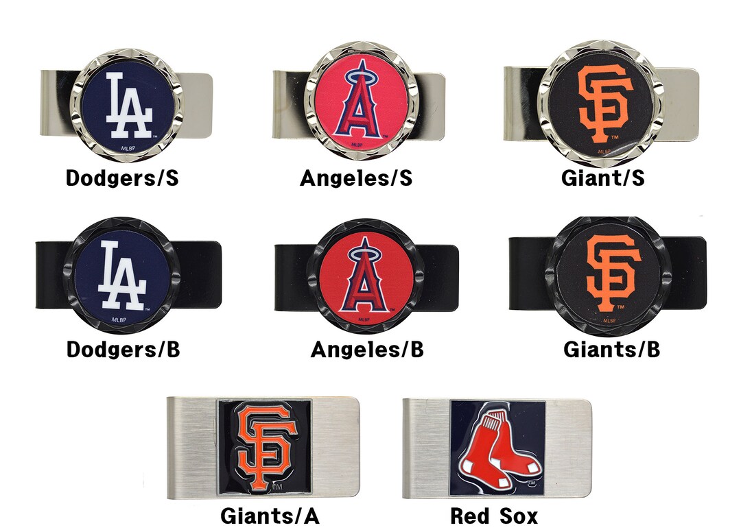 MLB Officially Licensed Team Logo Stainless Steel Money Clip - Etsy