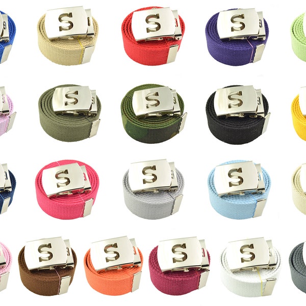 Navy Web Belt - Etsy