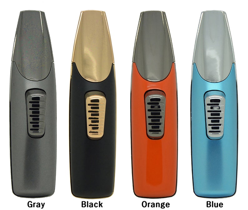 Zico Butane Stainless Steel Torch Flame Refillable Lighter - Etsy