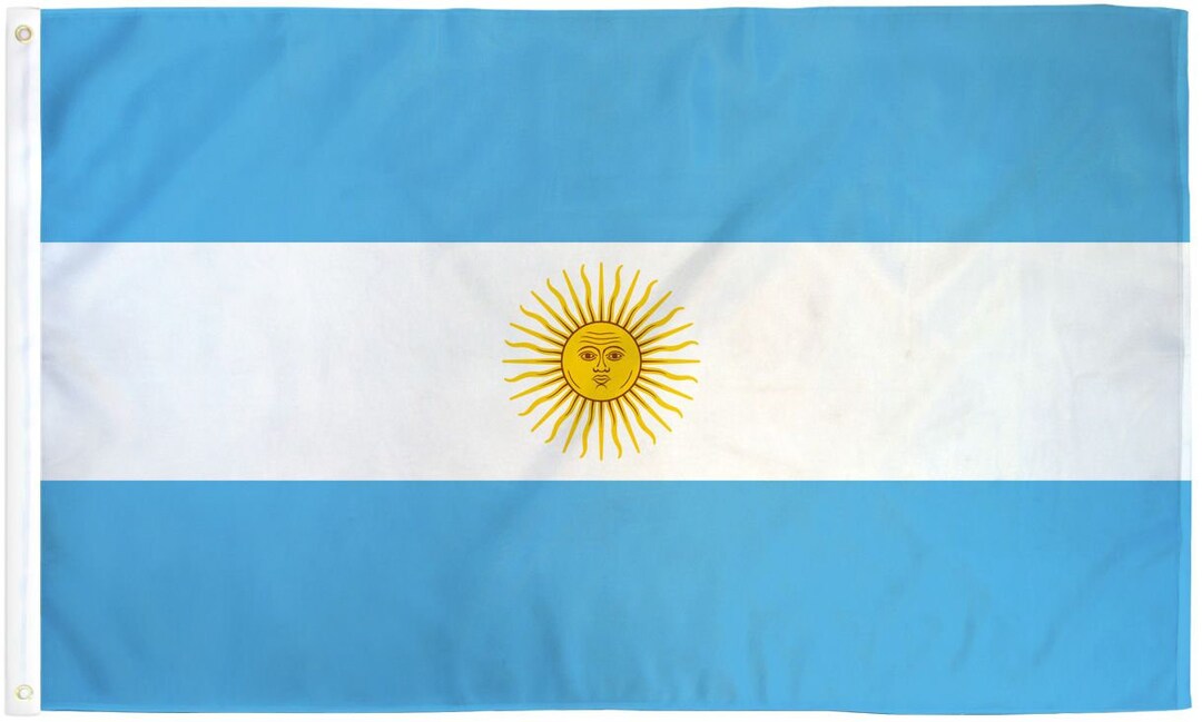 Argentina Polyester Flag 3x5 Feet Indoor Outdoor Flag - Etsy