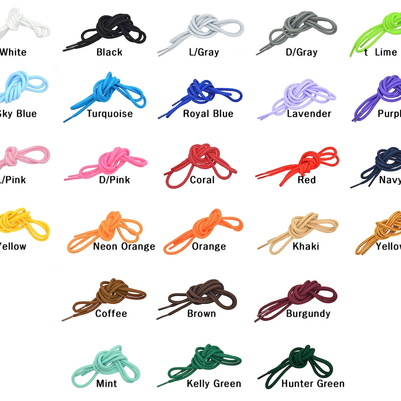 36 in Shoelaces - Etsy