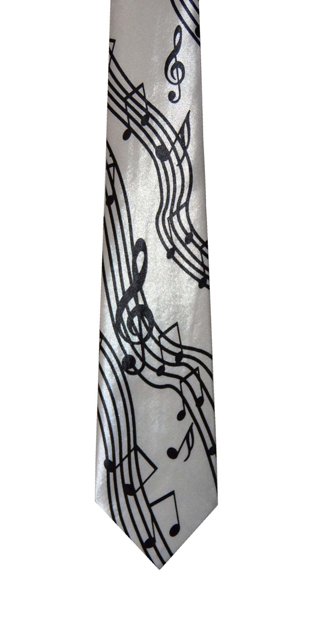 Mens Musical Instrument Musical Notes Tie Music New Neckties 9 Designs ...