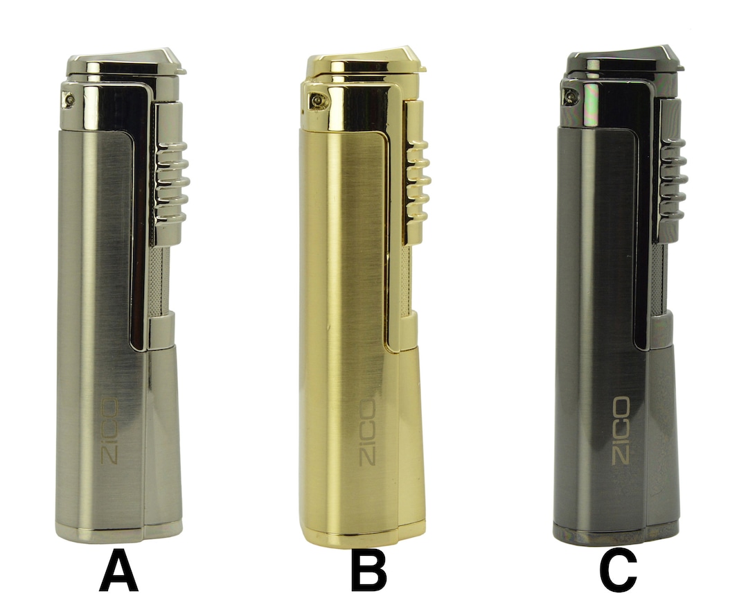 Zico Refillable Butane Adjustable Quad Jet Torch Flame Lighter - Etsy Zico Refillable Butane Adjustable Quad Jet Torch Flame Lighter - Etsy