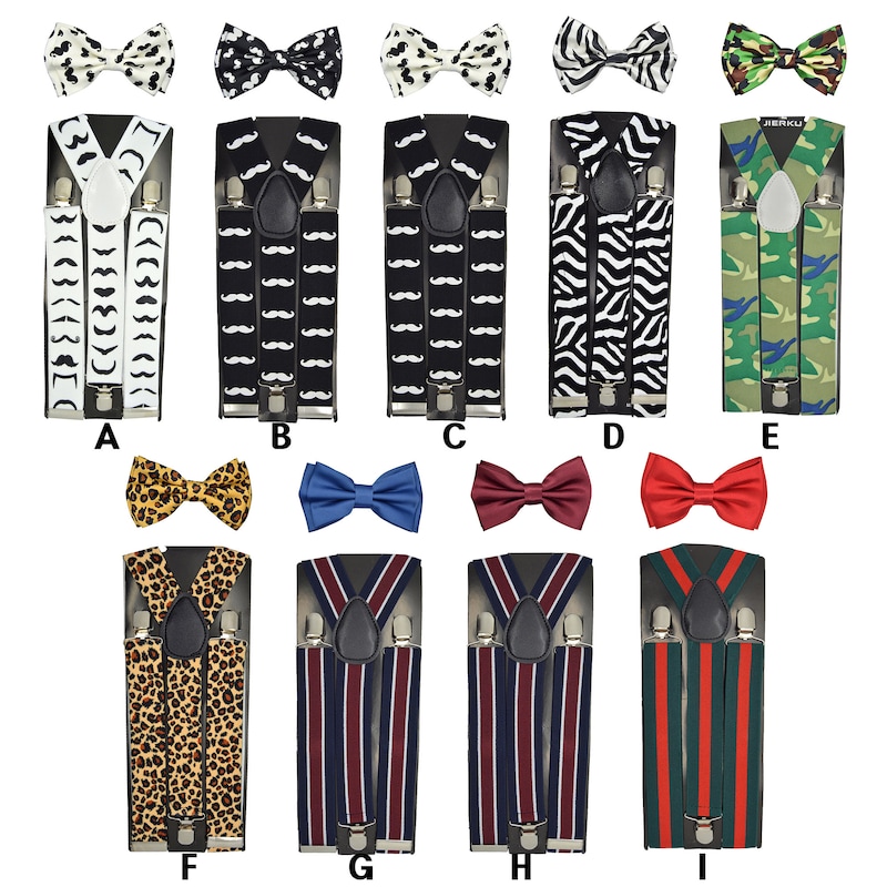 Suspenders Set - Etsy