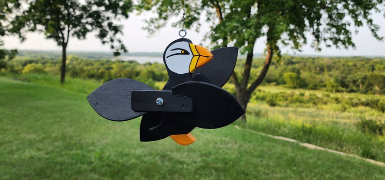 Puffin Whirligig, Home Decor, Outdoor & Gardening, Lighting, Decoration ...