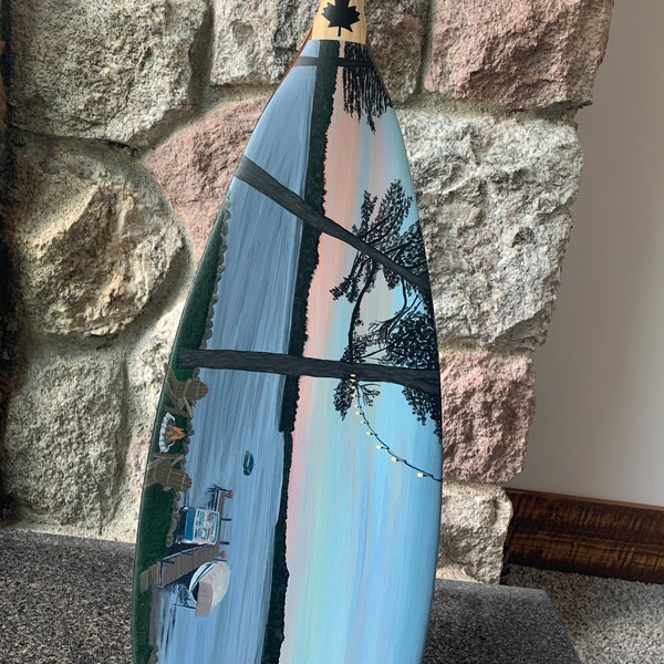Painted Paddle - Etsy