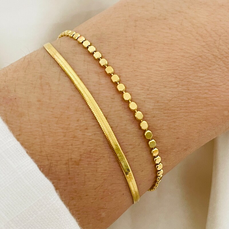 Layered Bracelets - Etsy
