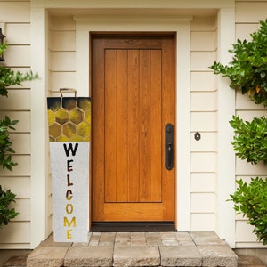 Welcome Porch Leaner, Welcome Sign, Wooden Sign, Porch Leaner, Leaner ...