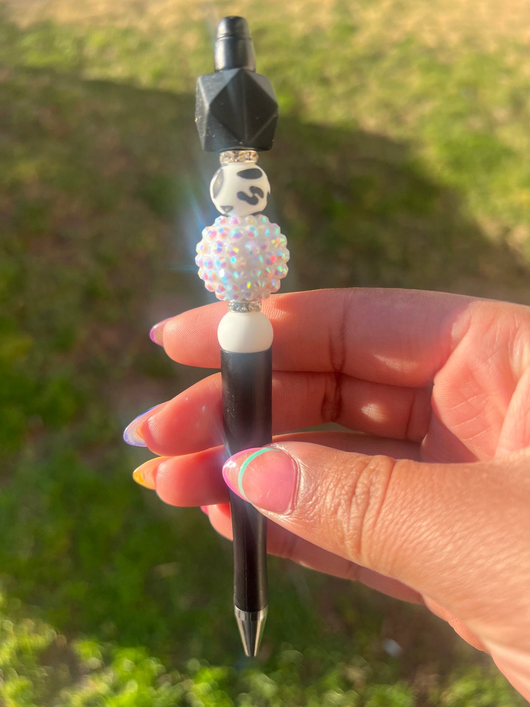Beaded Pen, Writing Pen, Ballpoint Pen, Party Favor, Gift, - Etsy