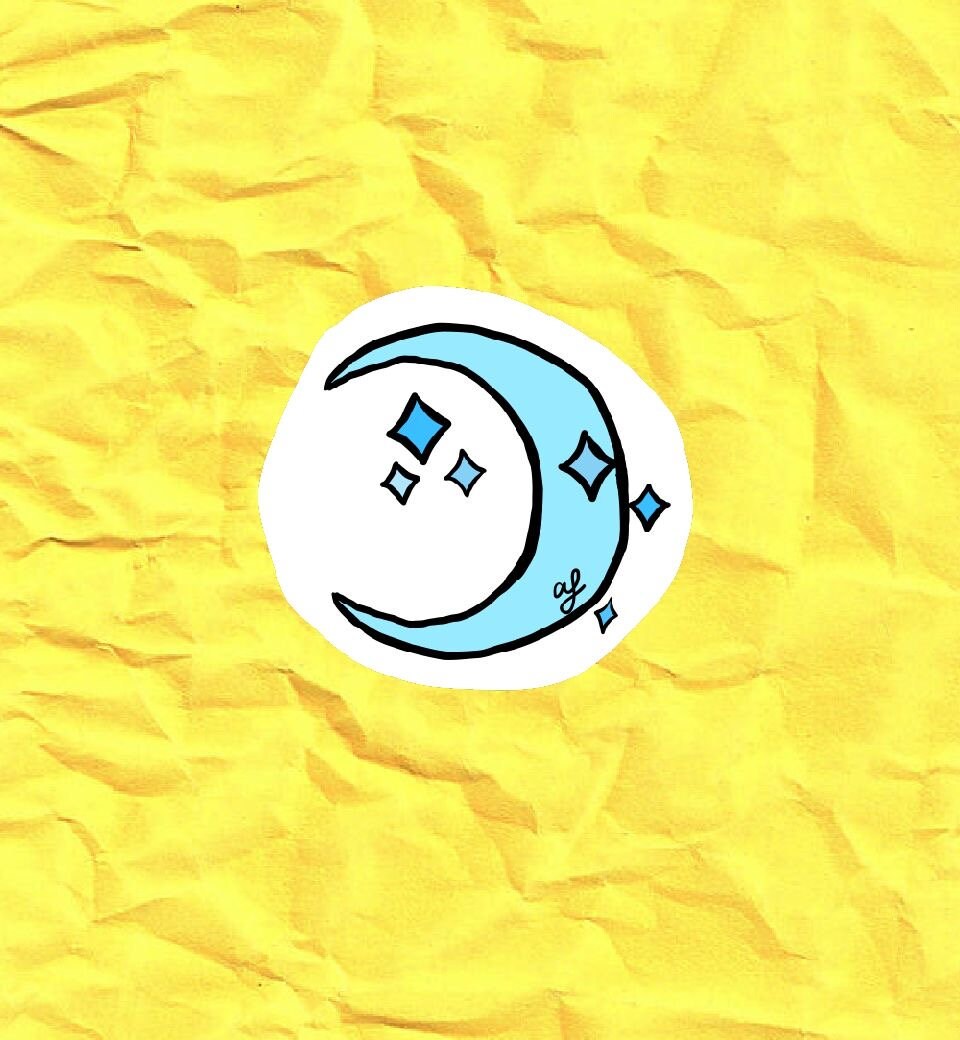 Sun and Moon Sticker Pack - Etsy