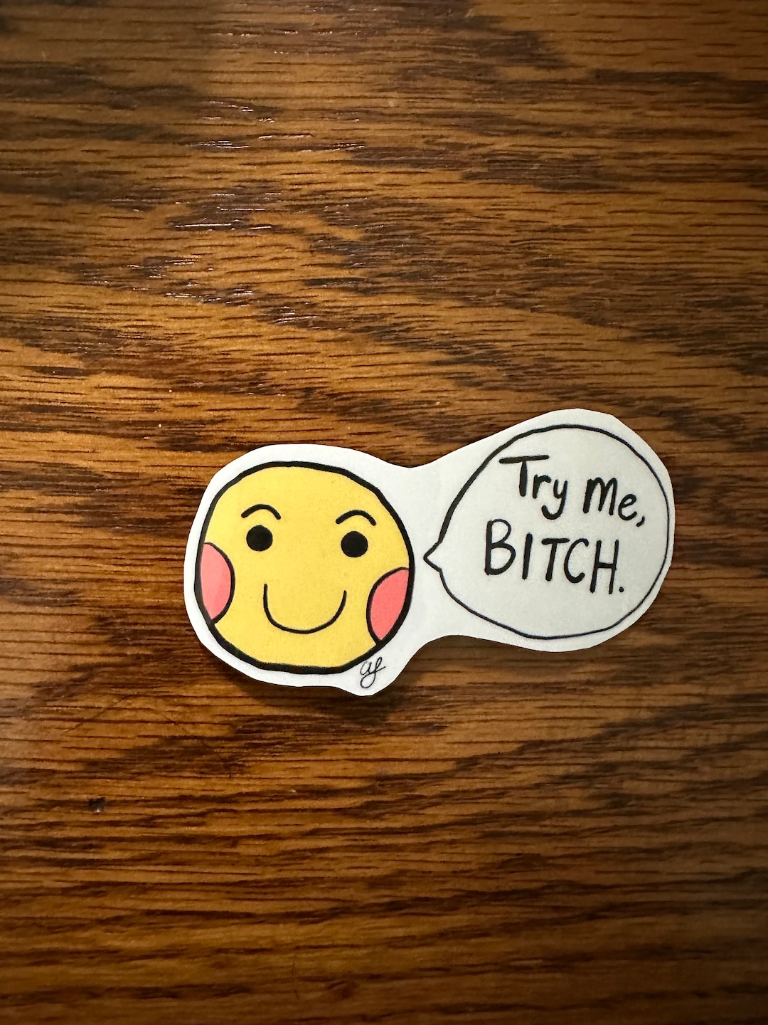 Try Me, Bitch. Sticker Pack - Etsy