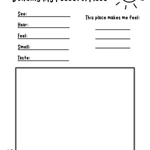 10 Child Therapy Worksheets Packet for Counseling - Etsy