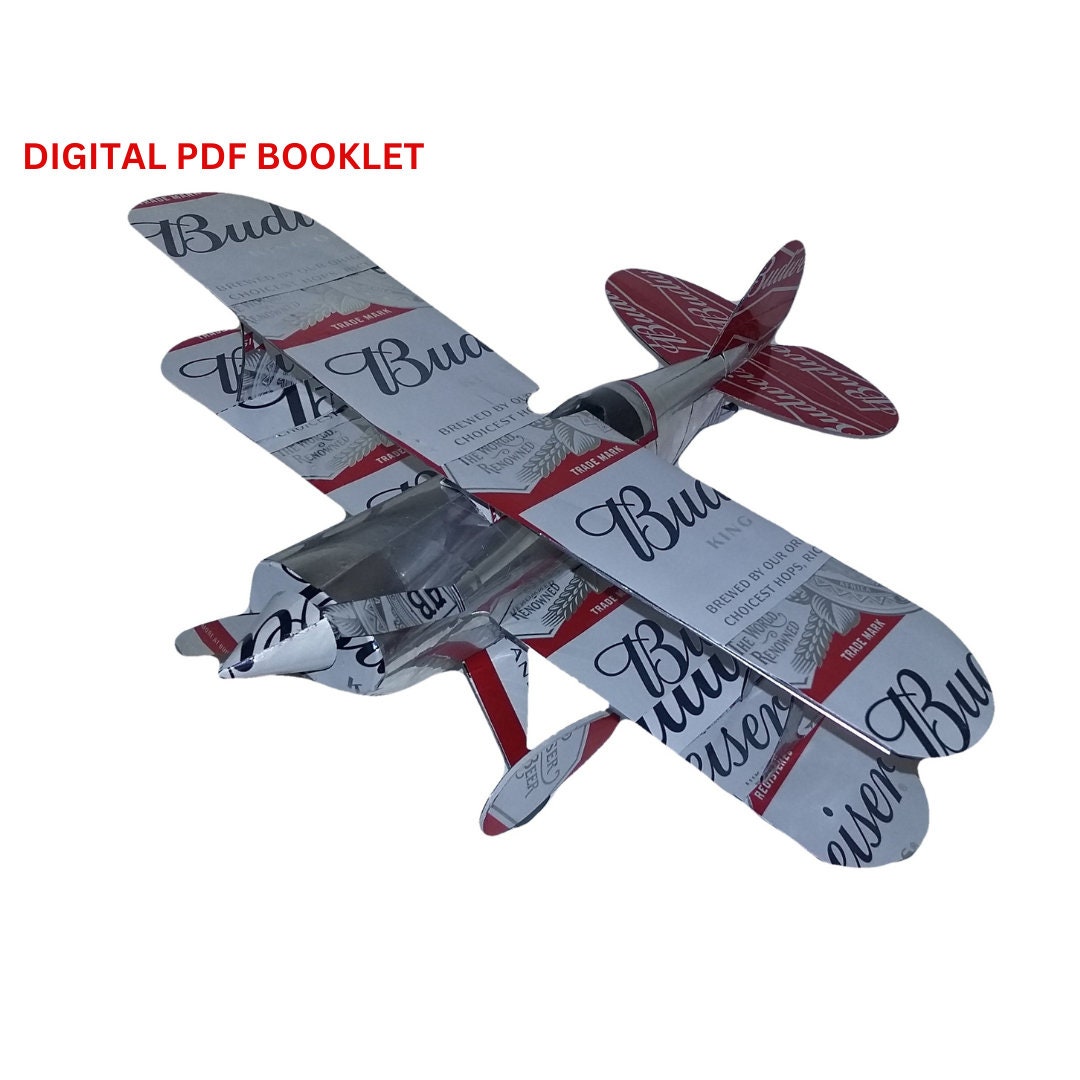 Beer Can Airplane PLANS Pitts Special Biplane DIGITAL PLANS - Etsy
