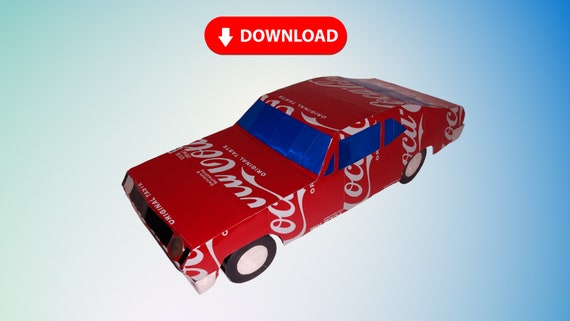 Coke Can Car PLANS 1969 Chevy Nova DIGITAL PLANS Etsy Australia