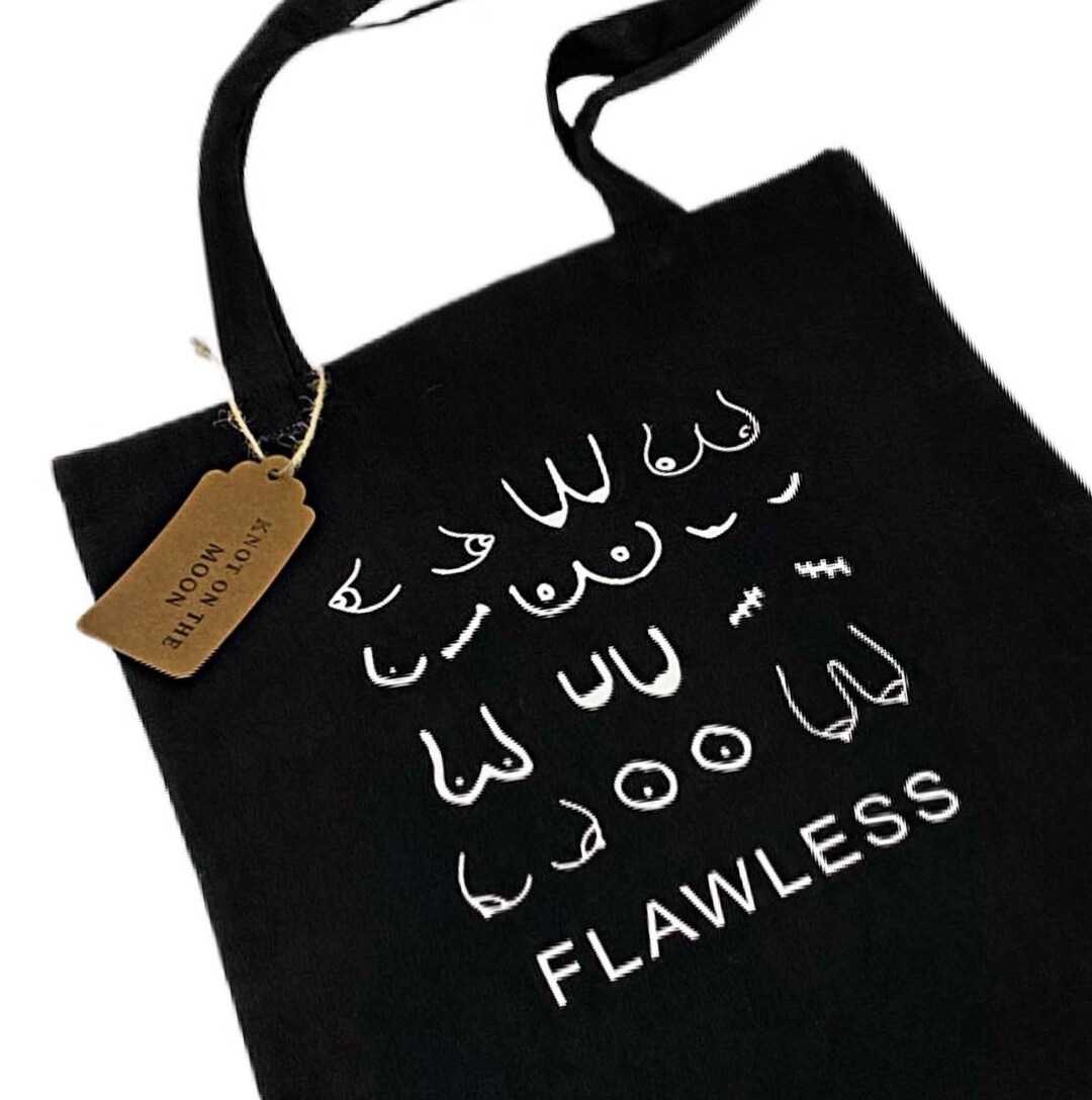 Tote Bag Black Tote Bag Boobie Tote Bag Tits Boobies Boobie Design T Letter Box Friendly T