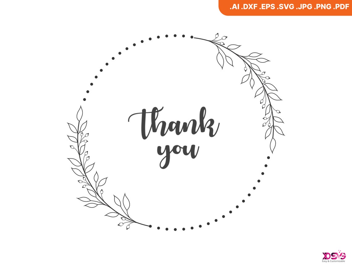 Wildflowers Circle Frame SVG, Floral Wreath SVG Bundle, Leaf Wreath ...