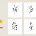 Botanical Leaves SVG Clipart, Botanical Branch Svg, Leaves Svg Bundle ...
