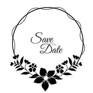 Wedding Floral Frame SVG Floral Frame SVG Bundle Silhouette - Etsy