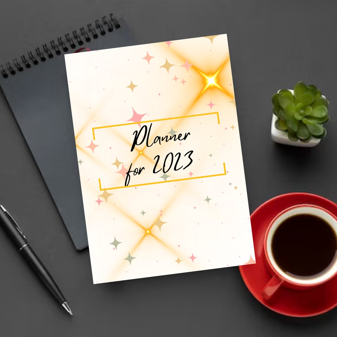 2023 Digital Planner Template | Editable, Printable, and Customizable ...