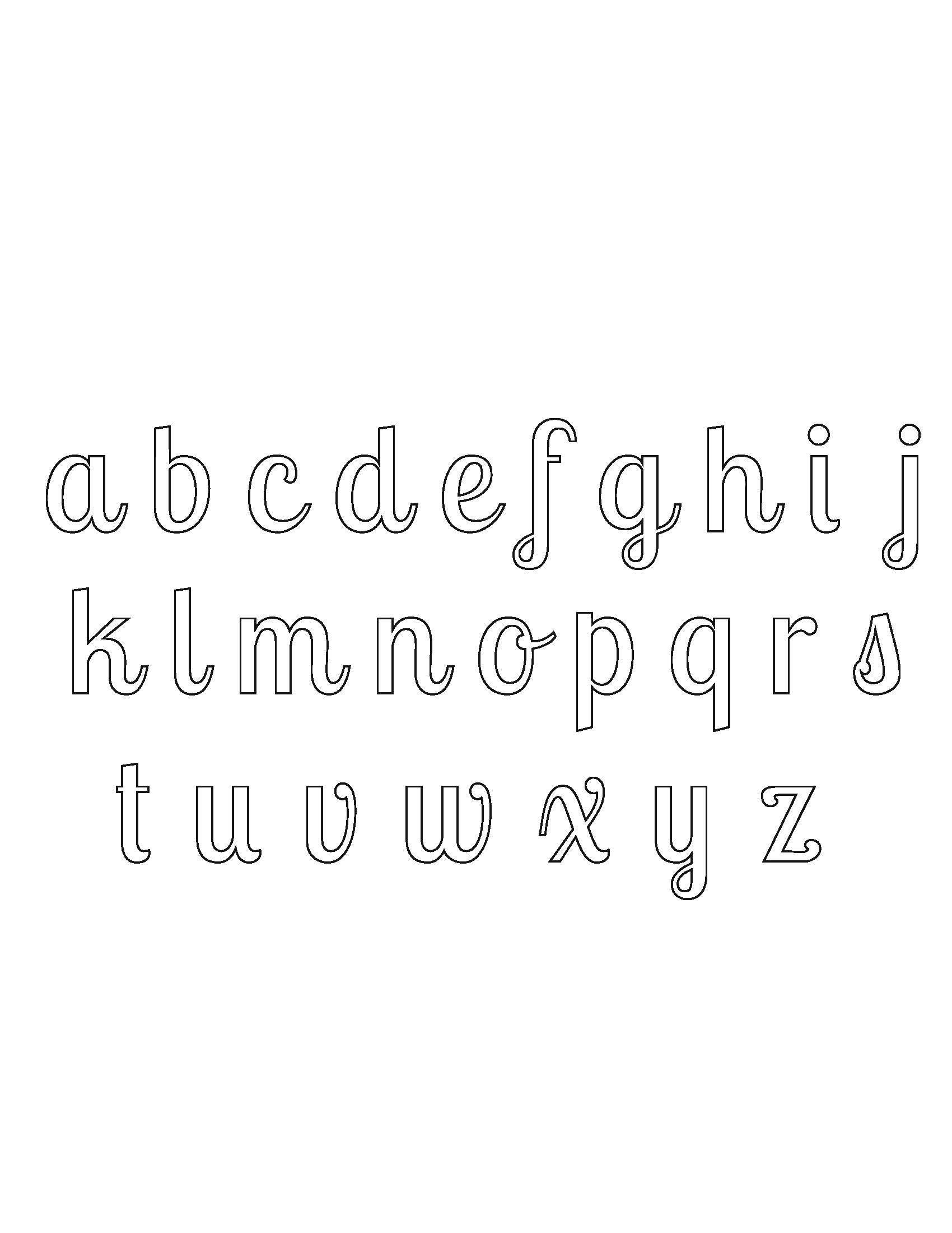 Abc Script Lowercase Letters PDF 27 Pages With Each Letter and One With ...