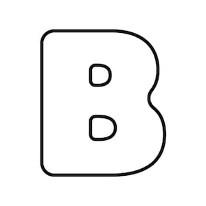 ABC Rounded Edges Uppercase Letters PDF 27 Pages With Each Letter and ...