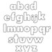 Abc Rounded Edges Lowercase Letters PDF 27 Pages With Each Letter and ...
