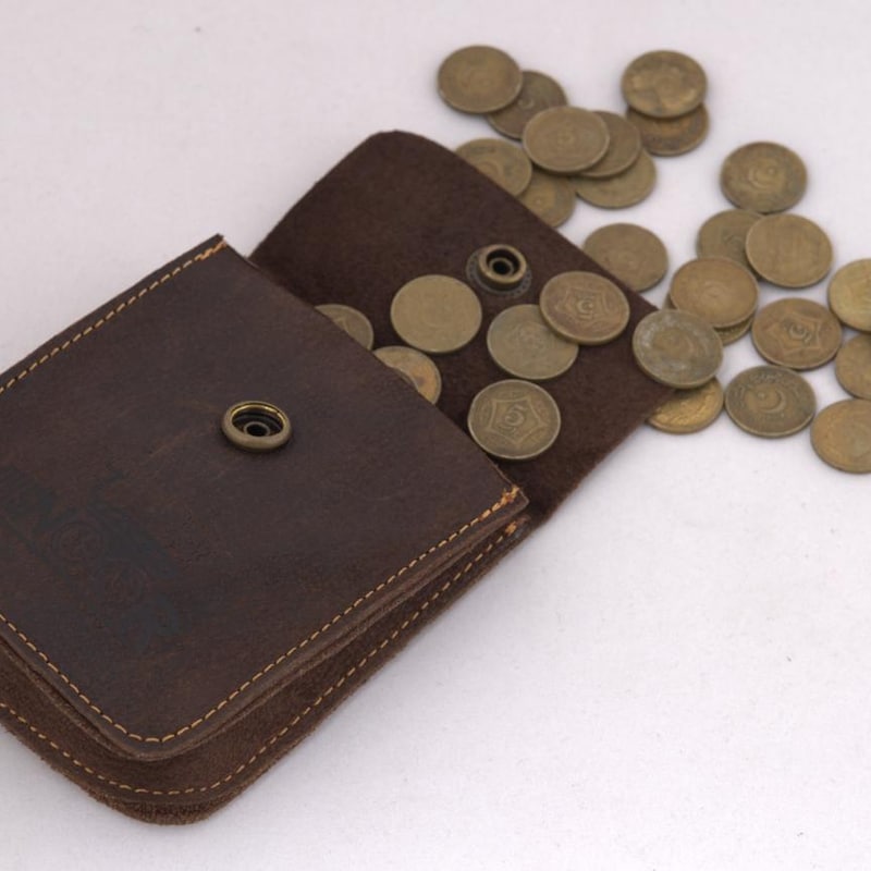 Leather Coin Pouch - Etsy