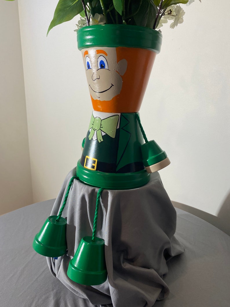 Lucky the Leprechaun Pot Person - Etsy