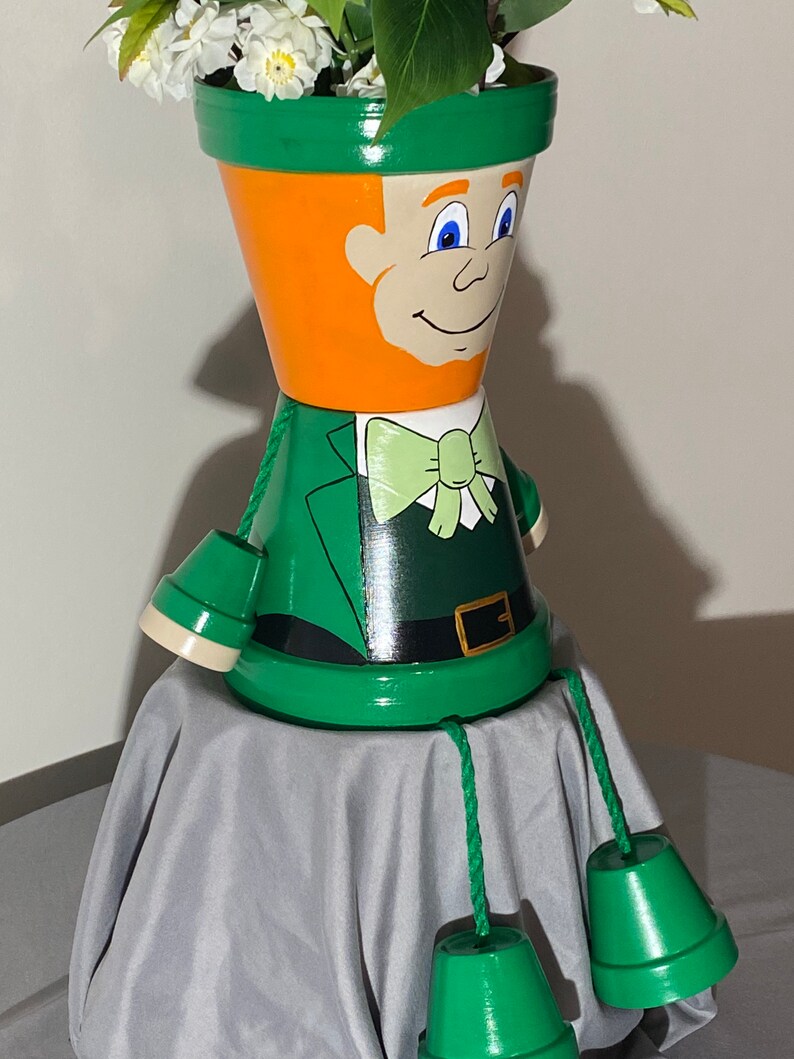 Lucky the Leprechaun Pot Person - Etsy