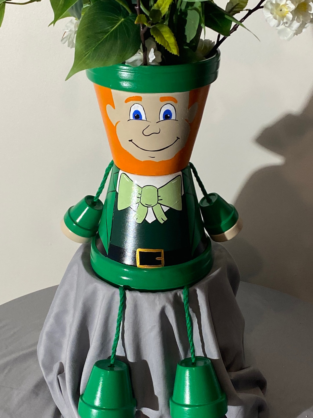Lucky the Leprechaun Pot Person - Etsy