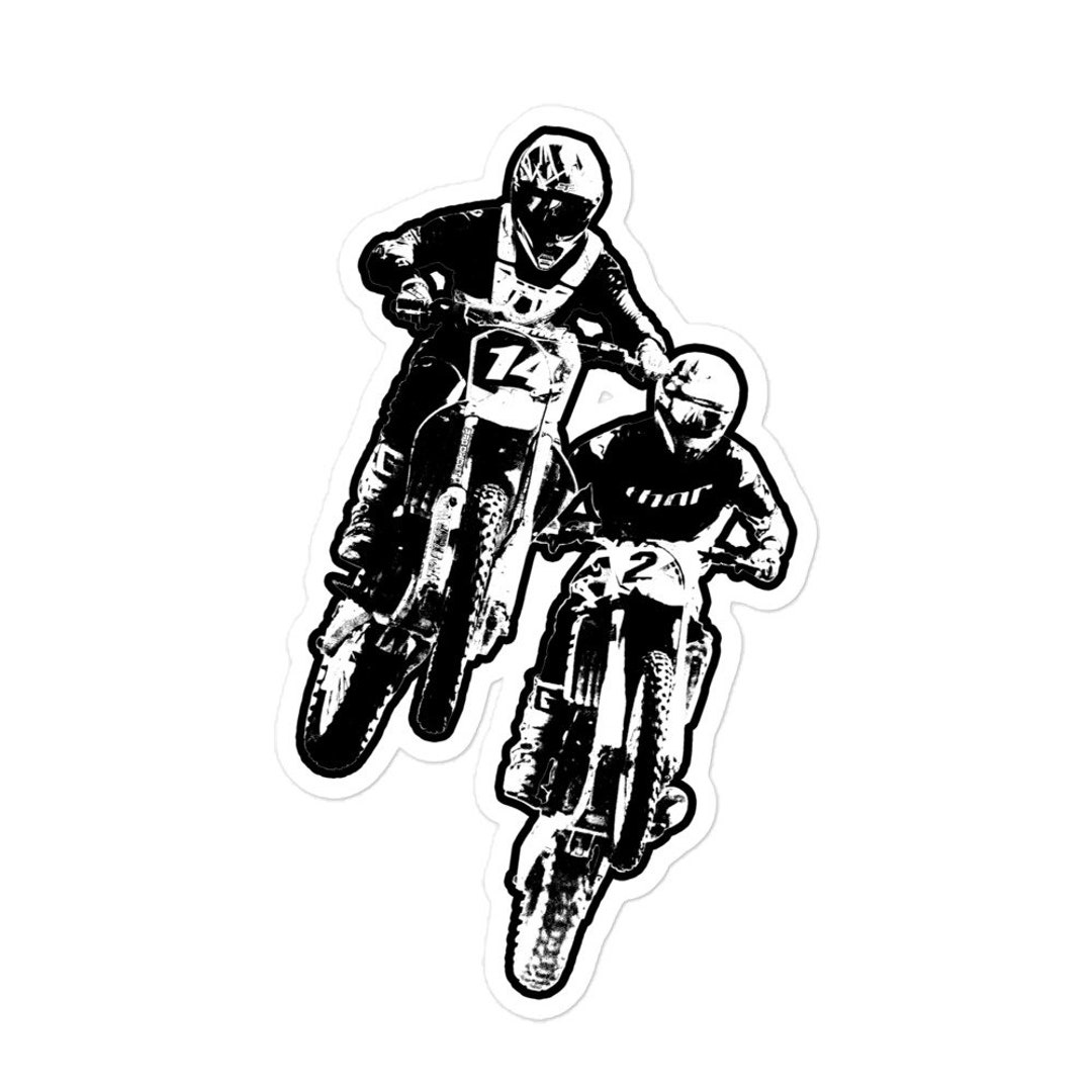 Dirtbike Sticker, Dirt Bike, Dirt Bike Sticker, Motocross, Motocross ...