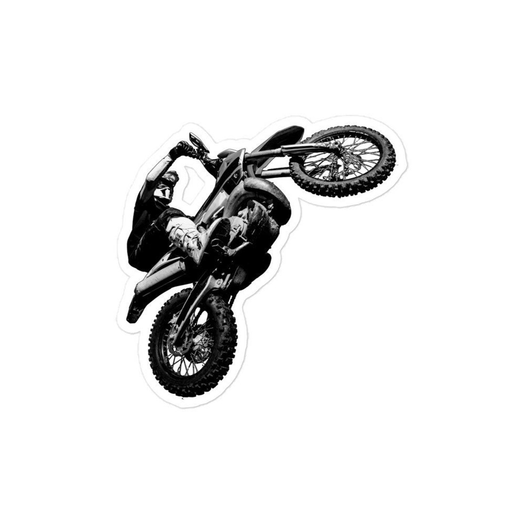 Dirtbike Sticker, Dirt Bike, Dirt Bike Sticker, Motocross, Motocross ...