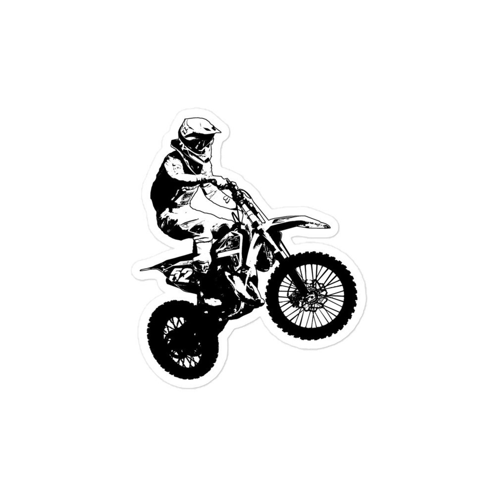 Dirtbike Sticker, Dirt Bike, Dirt Bike Sticker, Motocross, Motocross ...