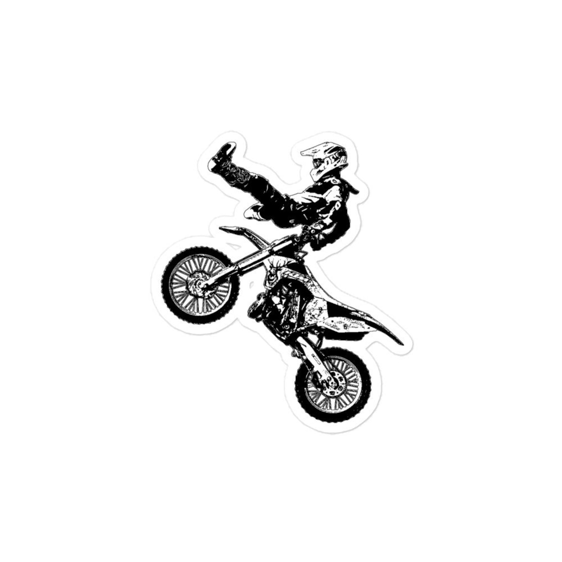 Dirtbike Sticker, Dirt Bike, Dirt Bike Sticker, Motocross, Motocross ...