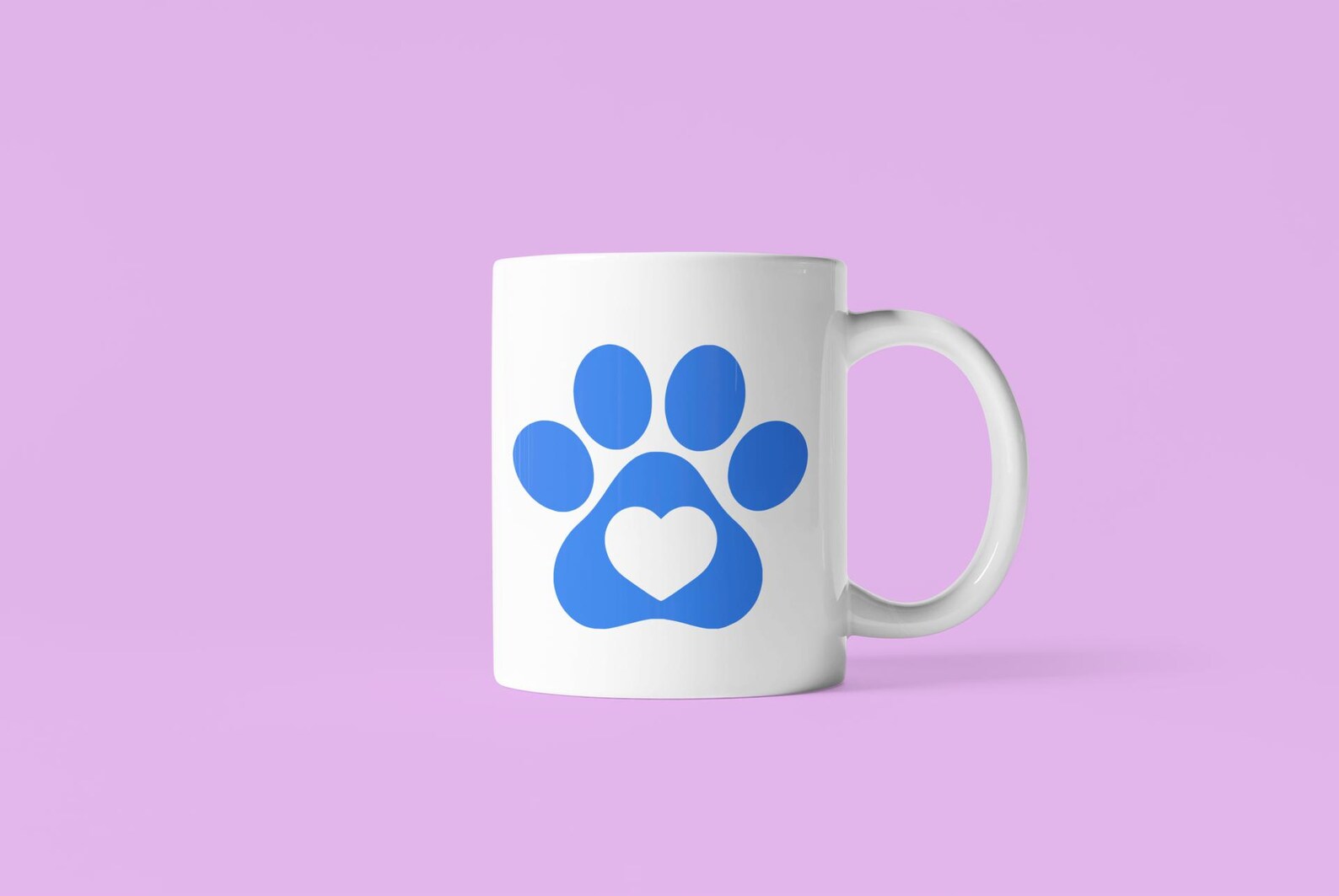 Blue Paw Heart Png, Paw Png, Png Paw, Dog Paw Png, Instant Download ...