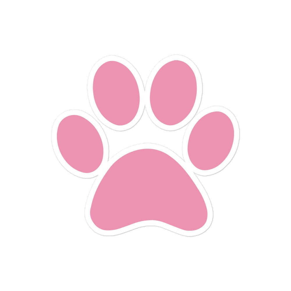 Paw Print Sticker, Paw Print, Pet Paw Print, Pet Lover, Pet Lovers, Pet ...