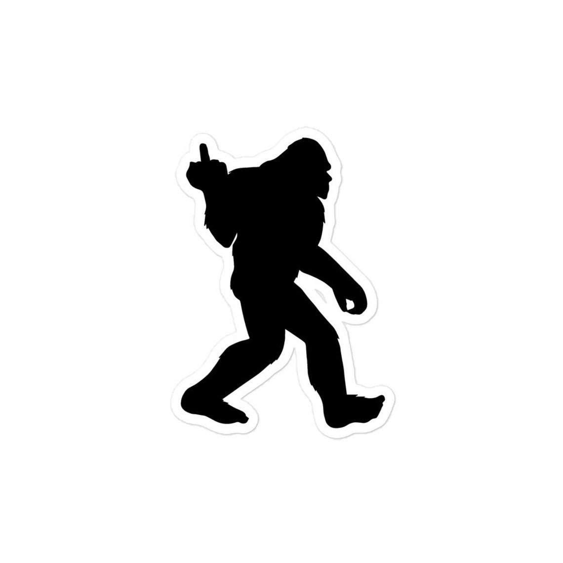 Bigfoot Middle Finger, Sasquatch Middle Finger, Funny Bigfoot, Funny ...