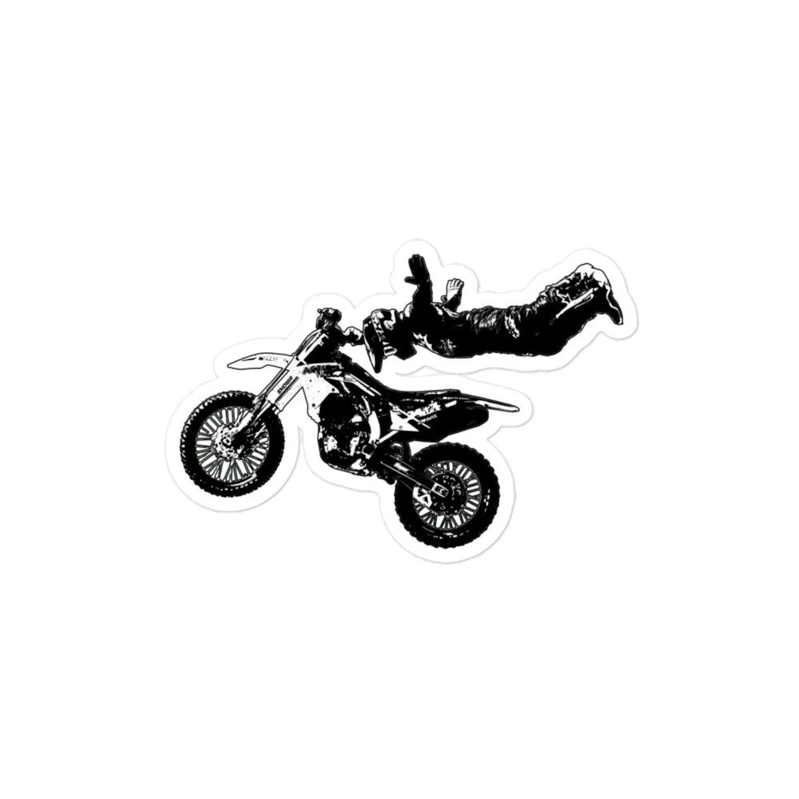 Dirtbike Sticker, Dirt Bike, Dirt Bike Sticker, Motocross, Motocross ...