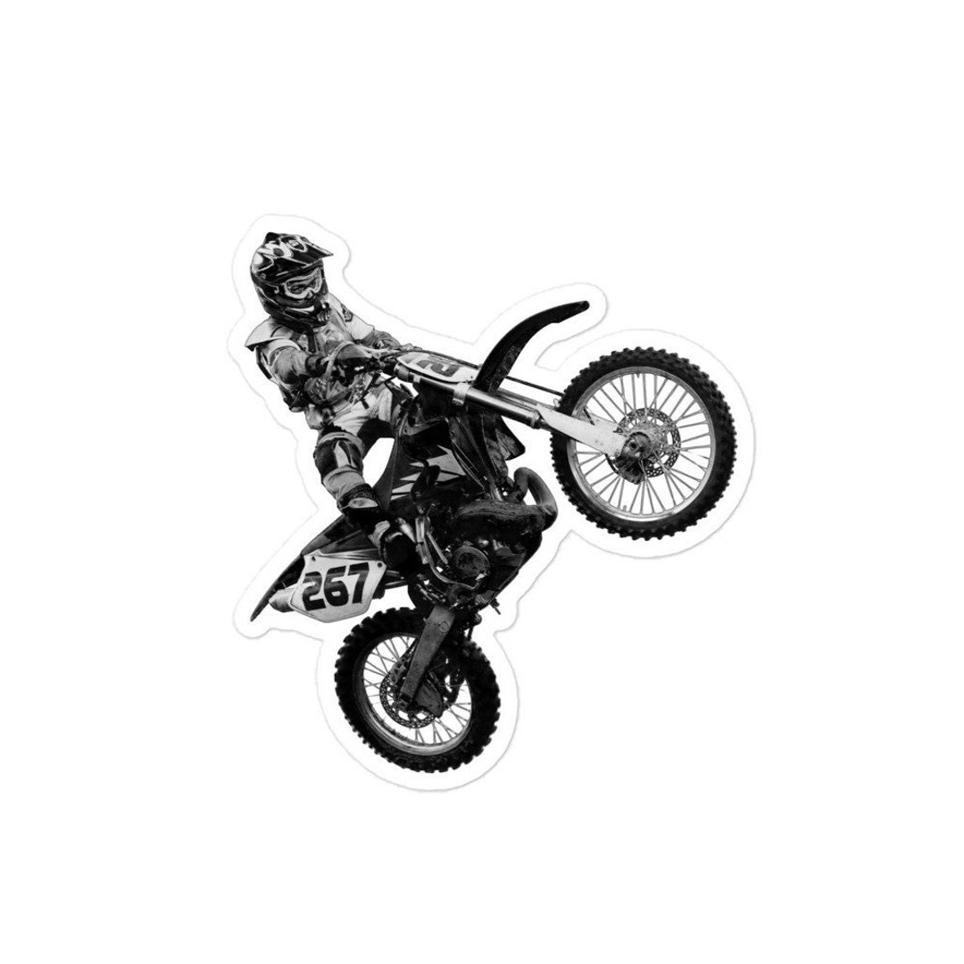 Dirtbike Sticker, Dirt Bike, Dirt Bike Sticker, Motocross, Motocross ...