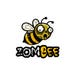 Zombee Sticker, Zombie Sticker, Bee Sticker, Halloween Sticker, Funny ...