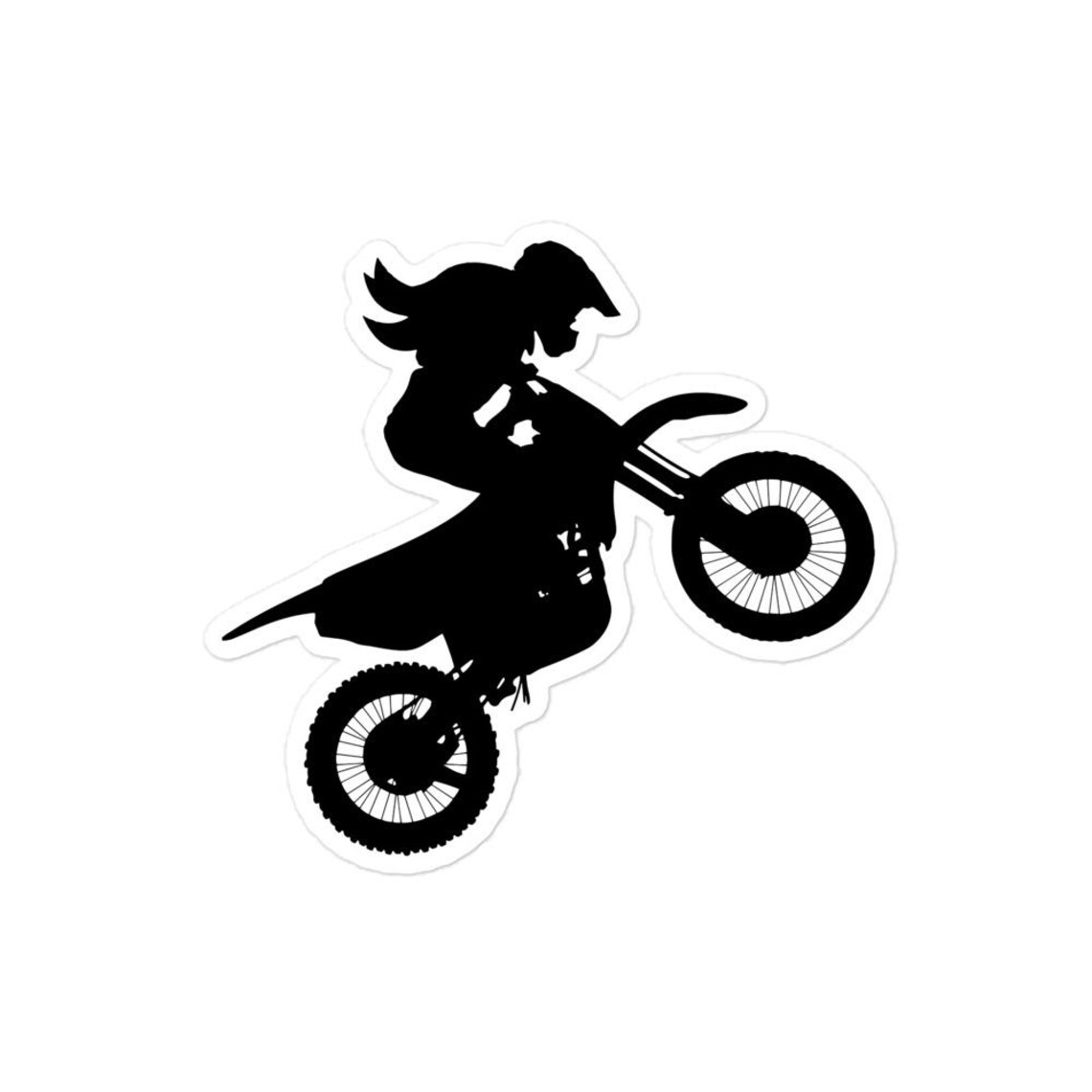 Girl Dirt Bike, Dirtbike Sticker, Dirt Bike, Dirt Bike Sticker ...