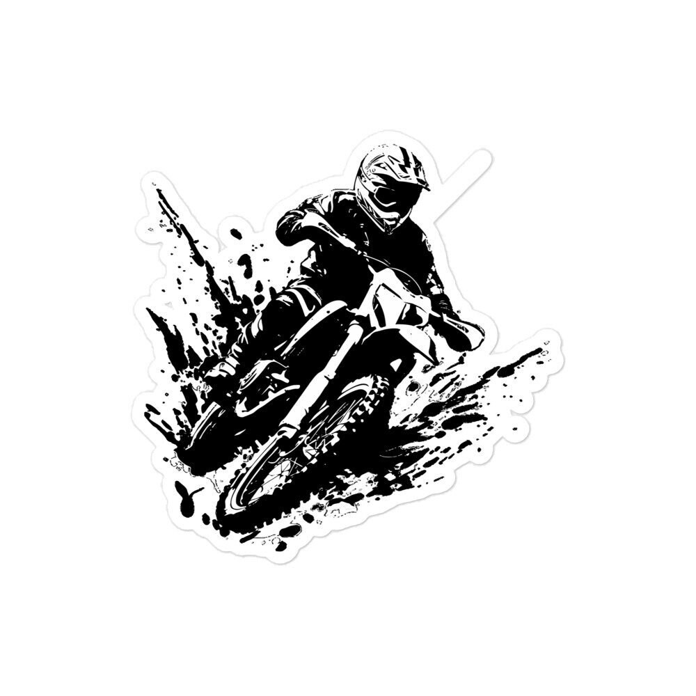 Dirtbike Sticker, Dirt Bike, Dirt Bike Sticker, Motocross, Motocross ...