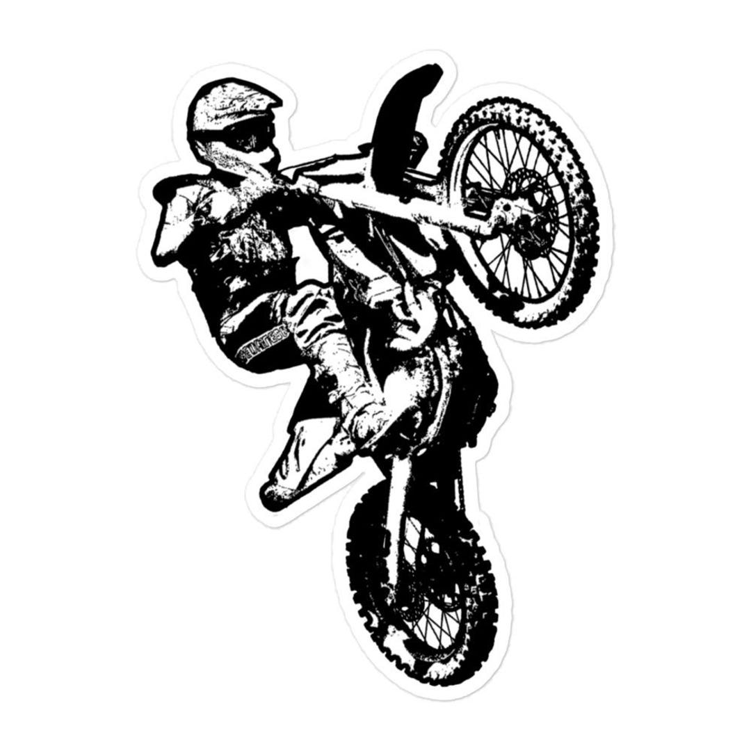 Dirtbike Sticker, Dirt Bike, Dirt Bike Sticker, Motocross, Motocross ...